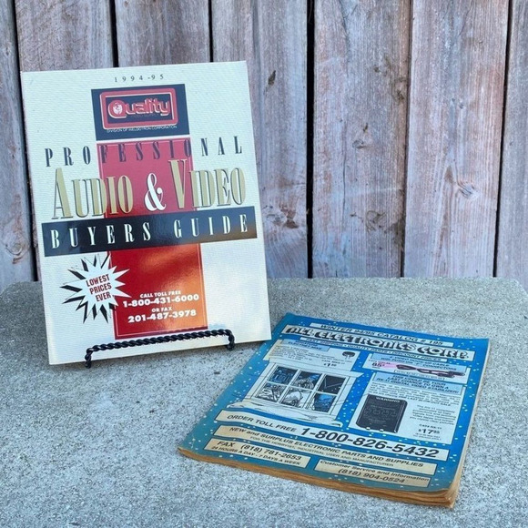Vintage | Other | Vintage Qualityprofessionalaudio Video Buyers Guide ...